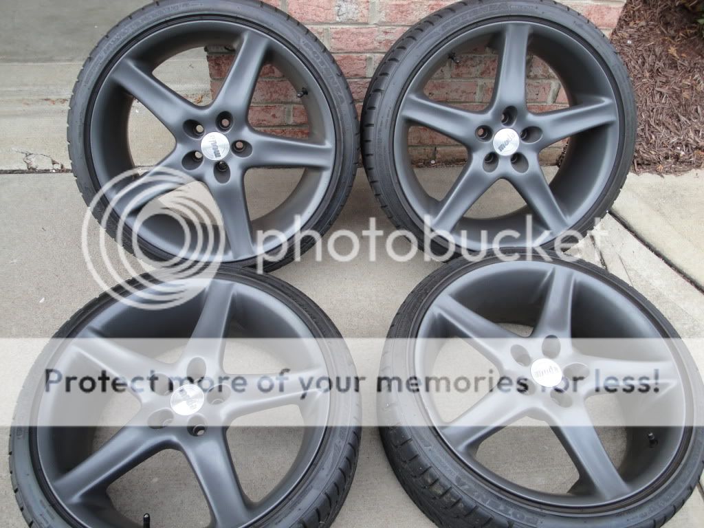 Gunmetal Powdercoated 19 inch Moda r6/ Bridgestone Potenza (MINT) $900 ...