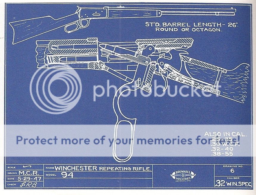 Lever action drawings/blueprints | Shooters Forum