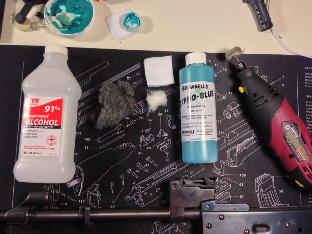 Cold Bluing with Oxpho Blue [Lotsa Pics] | AK Rifles