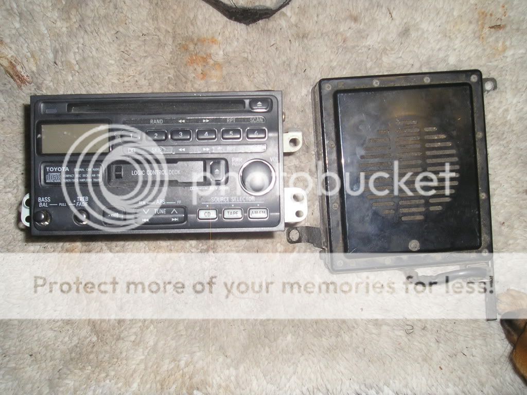 Powered by APG vNext Trial - Factory Toyota stereo for AW11 mr2 +dash ...