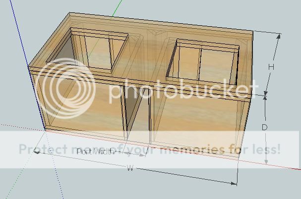 Box design ported 2 kicker l7 12's - Subwoofers / Enclosures - Steve ...