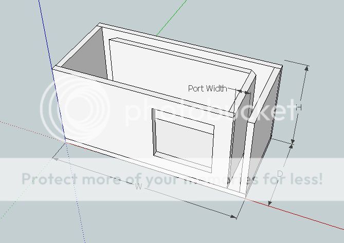 1 L7 12 simple box. - Subwoofers / Enclosures - Steve Meade Designs
