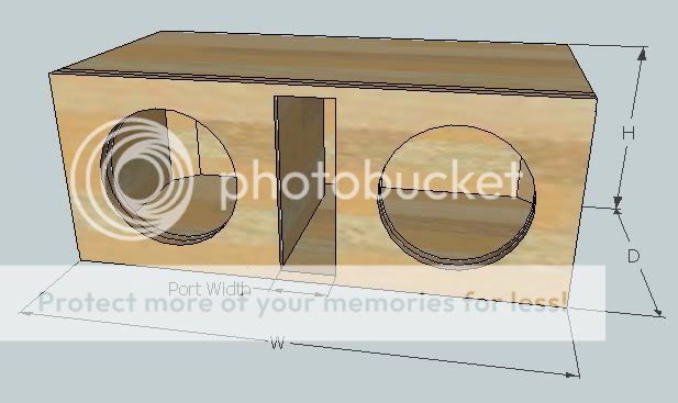 Box for American Bass XFL-15 - Subwoofers / Enclosures - Steve Meade ...